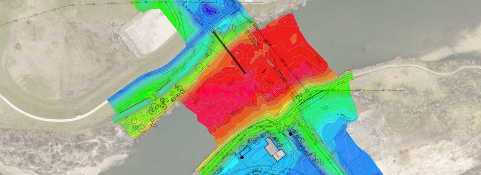 Connect CR Alliant Energy Lightline Pedestrian Bridge Bathymetric ...
